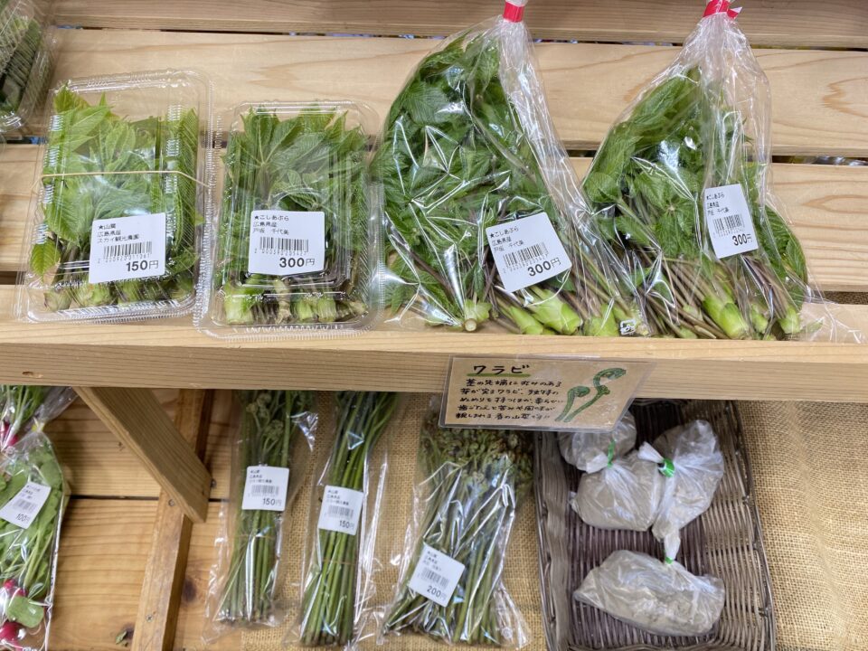 春の味覚いろいろ よがんす産直市場便り | YOGANSU